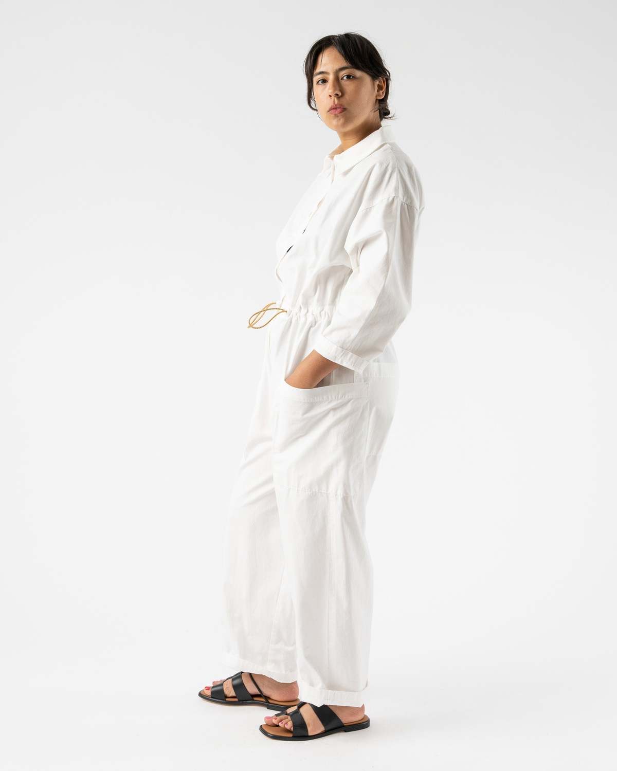 Girls of Dust Garage Suit in Milk | Garmentory