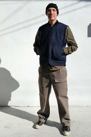 Eat Dust Frosthammer Nylon Vest - Navy | Garmentory