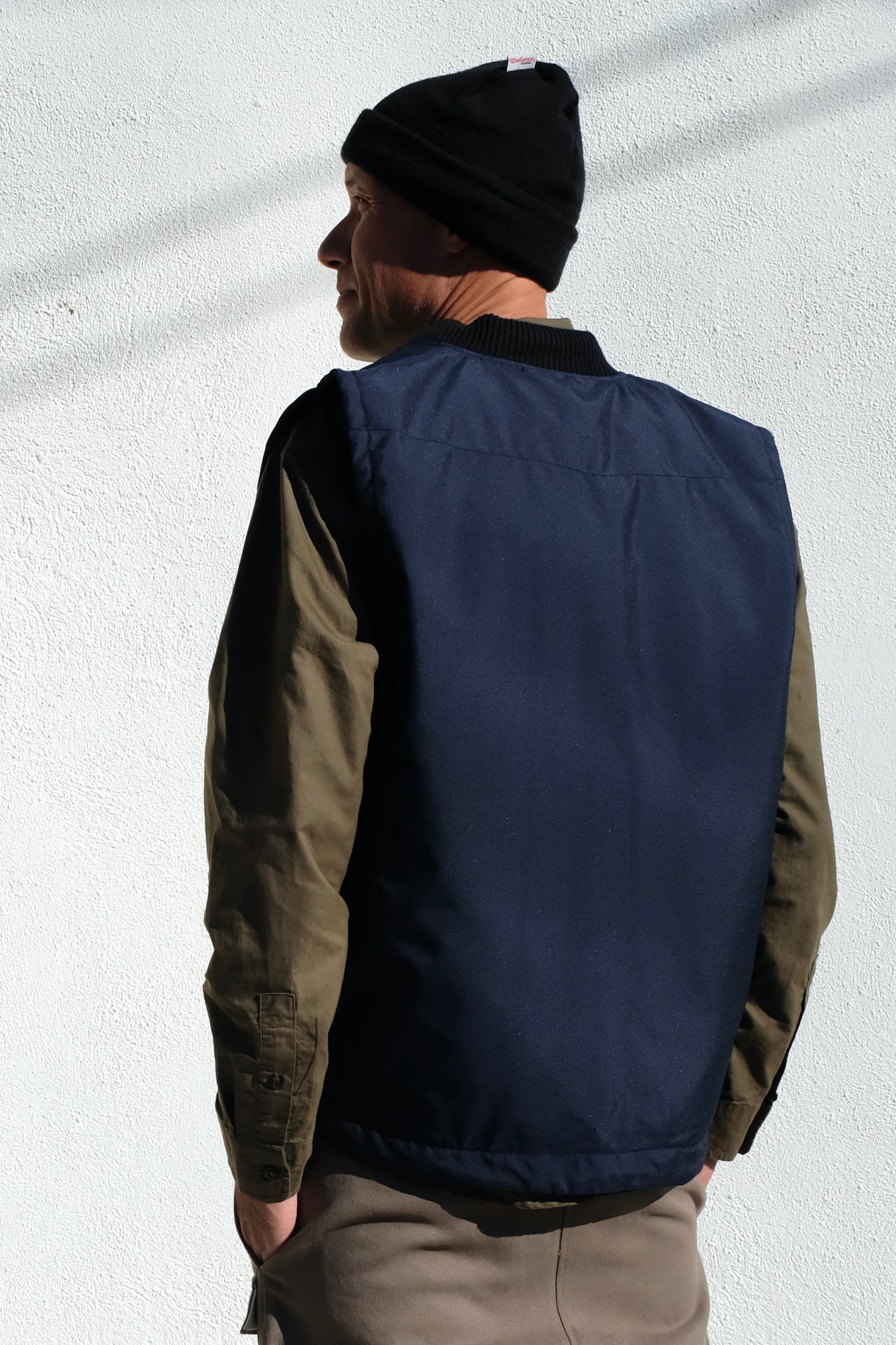 Eat Dust Frosthammer Nylon Vest - Navy | Garmentory