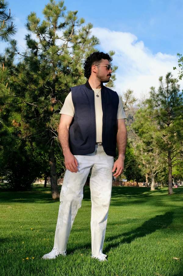 Eat Dust Frosthammer Nylon Vest - Navy | Garmentory