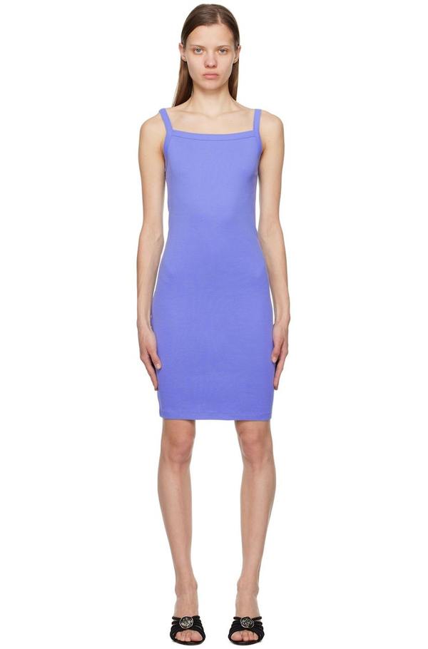 FLORE FLORE SSENSE Exclusive Blue May Midi Dress | Garmentory