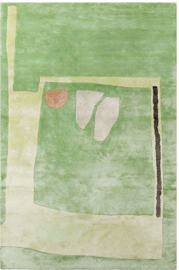 Cold Picnic Green Mochi Rug | Garmentory