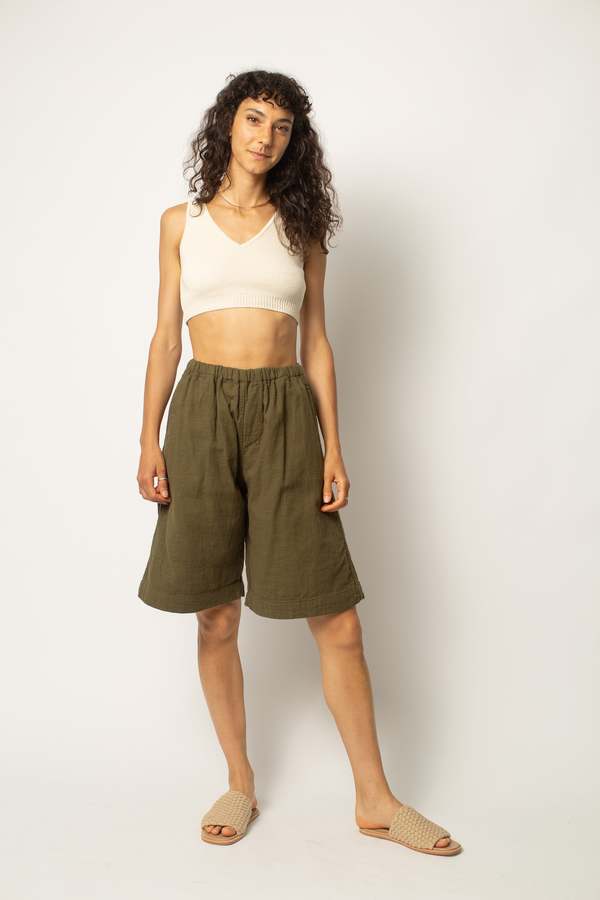 Atelier Delphine Elle Short - Hunter Green | Garmentory