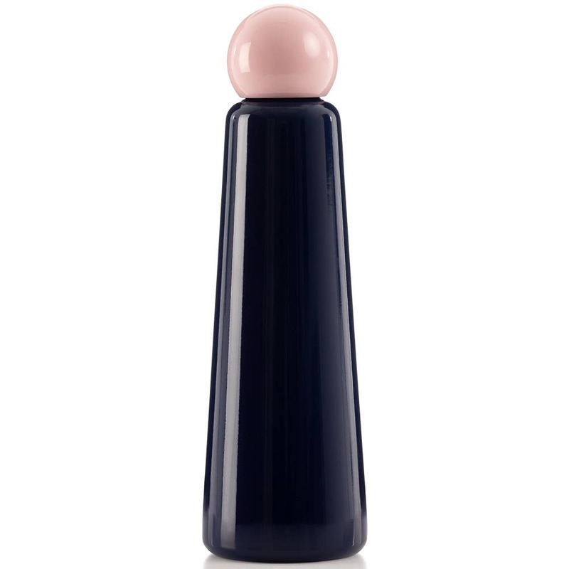 lund london Skittle Water Bottle 750ml - Indigo and Pink | Garmentory