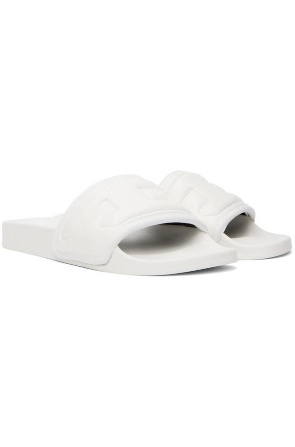 DIESEL Sa Mayemi Puf Pool Slides - White | Garmentory