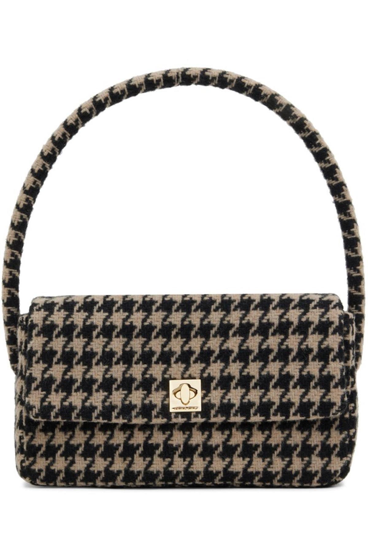 Anine Bing Nico Bag - Beige/Black | Garmentory