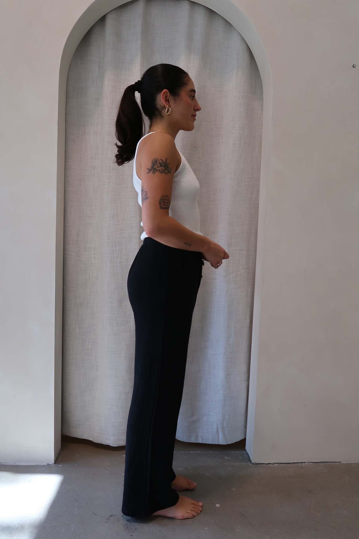 Line the Label Ava Tank - Blanc | Garmentory