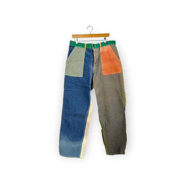 Riverside Tool and Dye Colorblock Pants-Size 36 | Garmentory