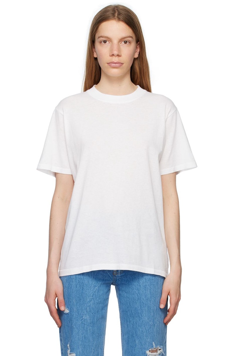 Anine Bing Lili Tee - White | Garmentory