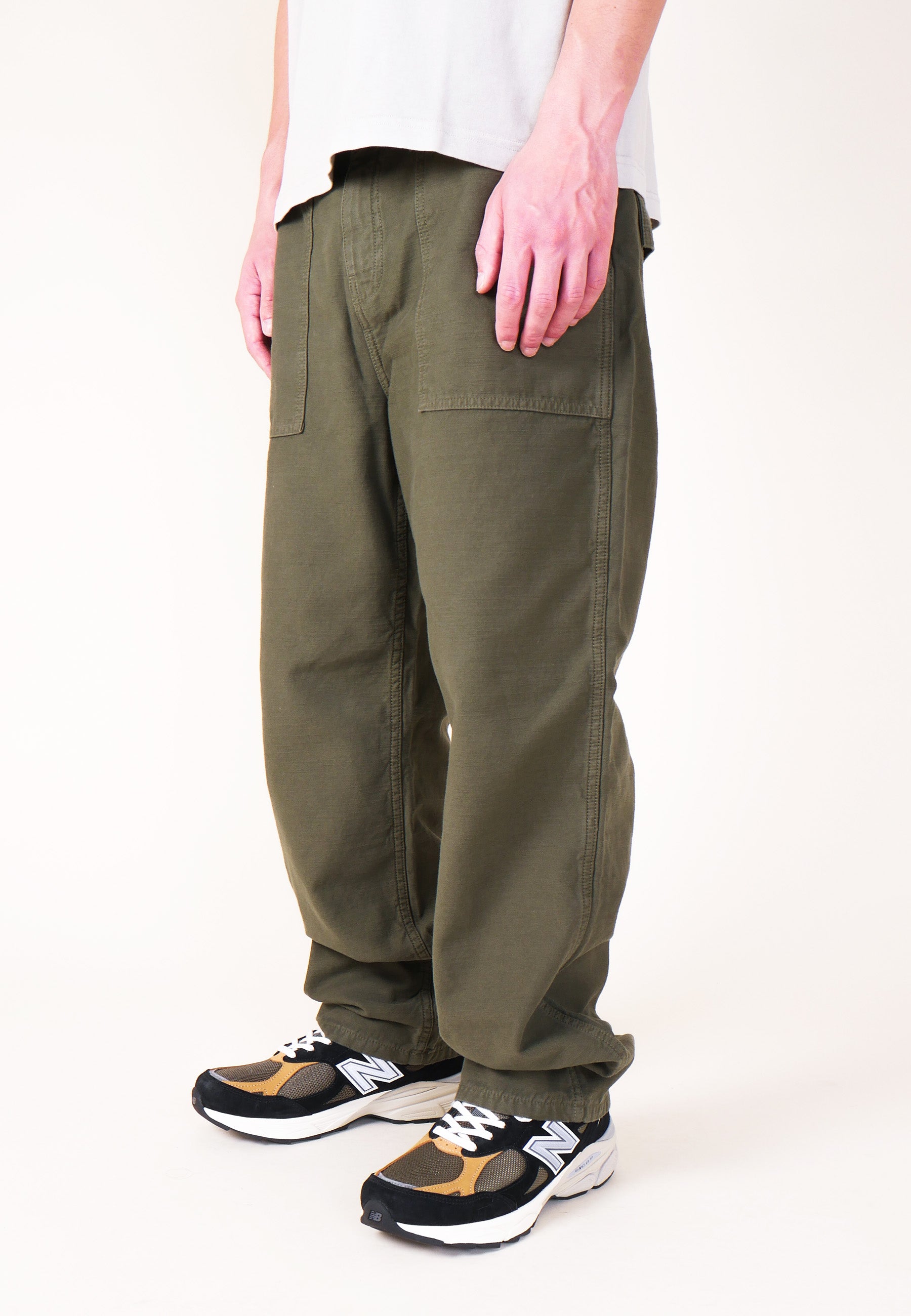 Stan Ray Fat Pant - Olive | Garmentory