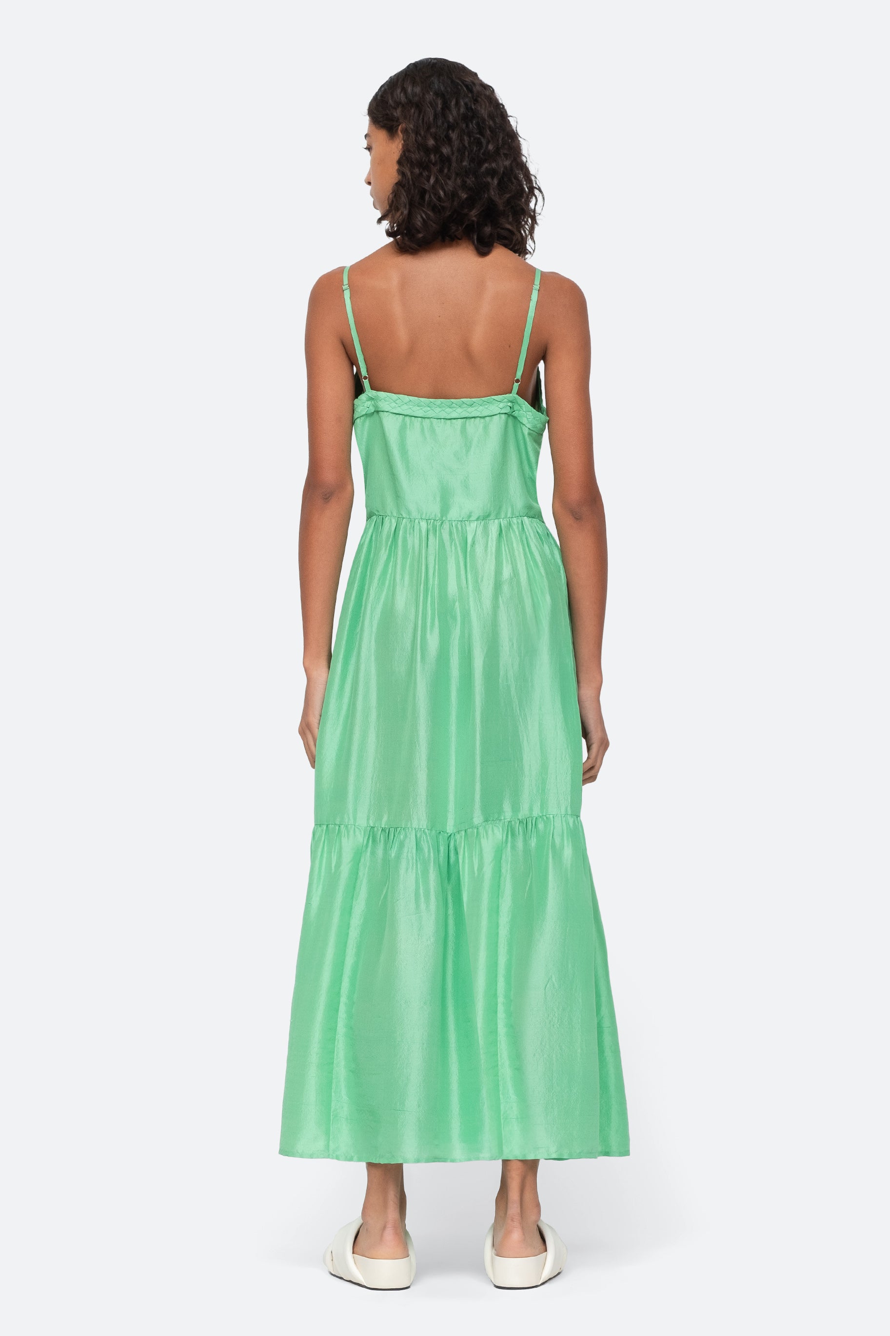 Sea NY Kyle Slip Dress - Lime | Garmentory