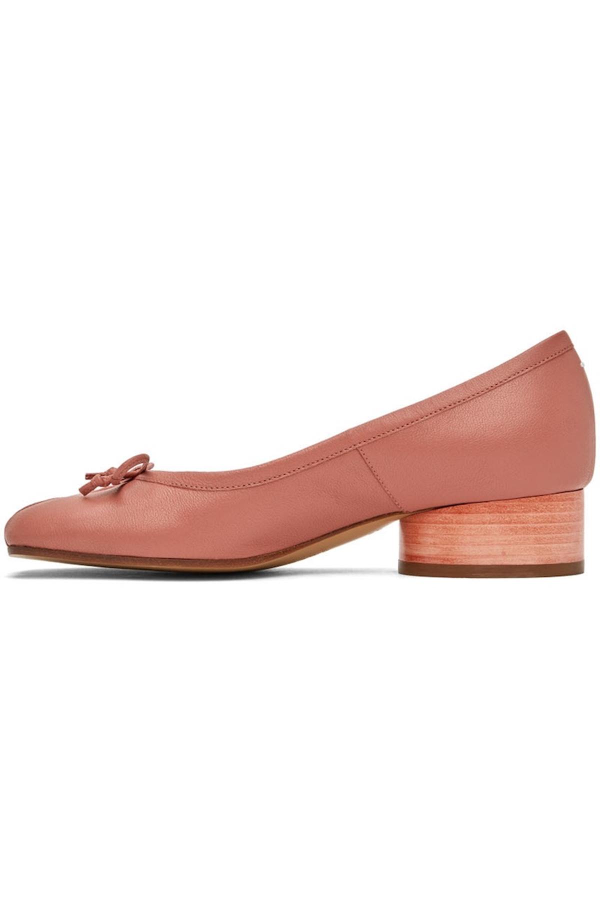 Maison Margiela Pink Tabi Heels | Garmentory
