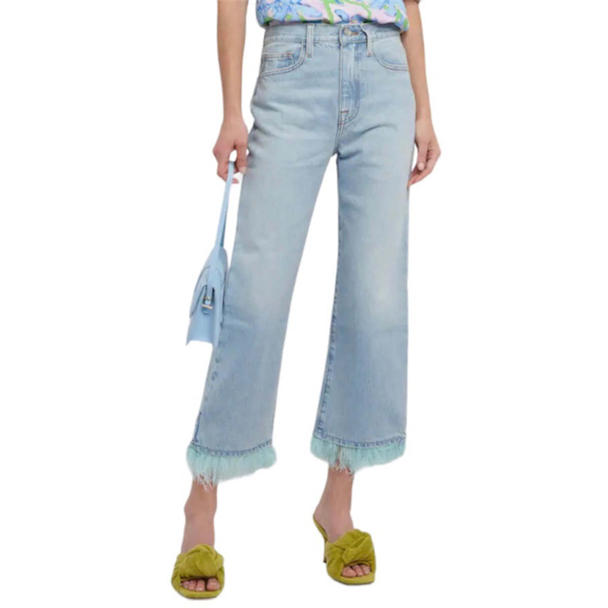 Frame Le Dancing Jane Crop - Legacy Clean | Garmentory