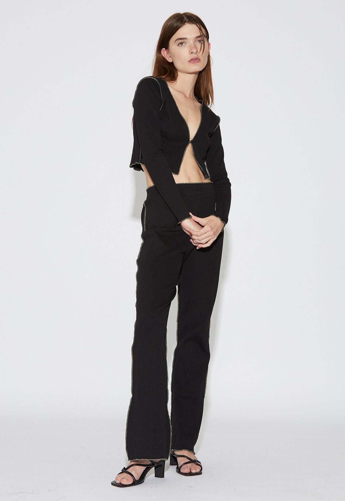 Aniela Parys Elea Cardigan Black Garmentory