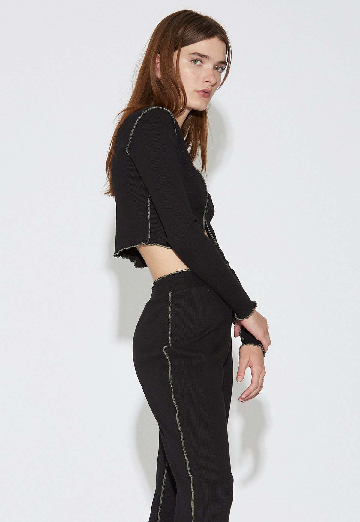Aniela Parys Elea Cardigan Black Garmentory