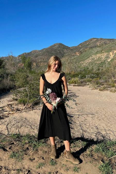 Tysa Garbo Jumpsuit - Black | Garmentory