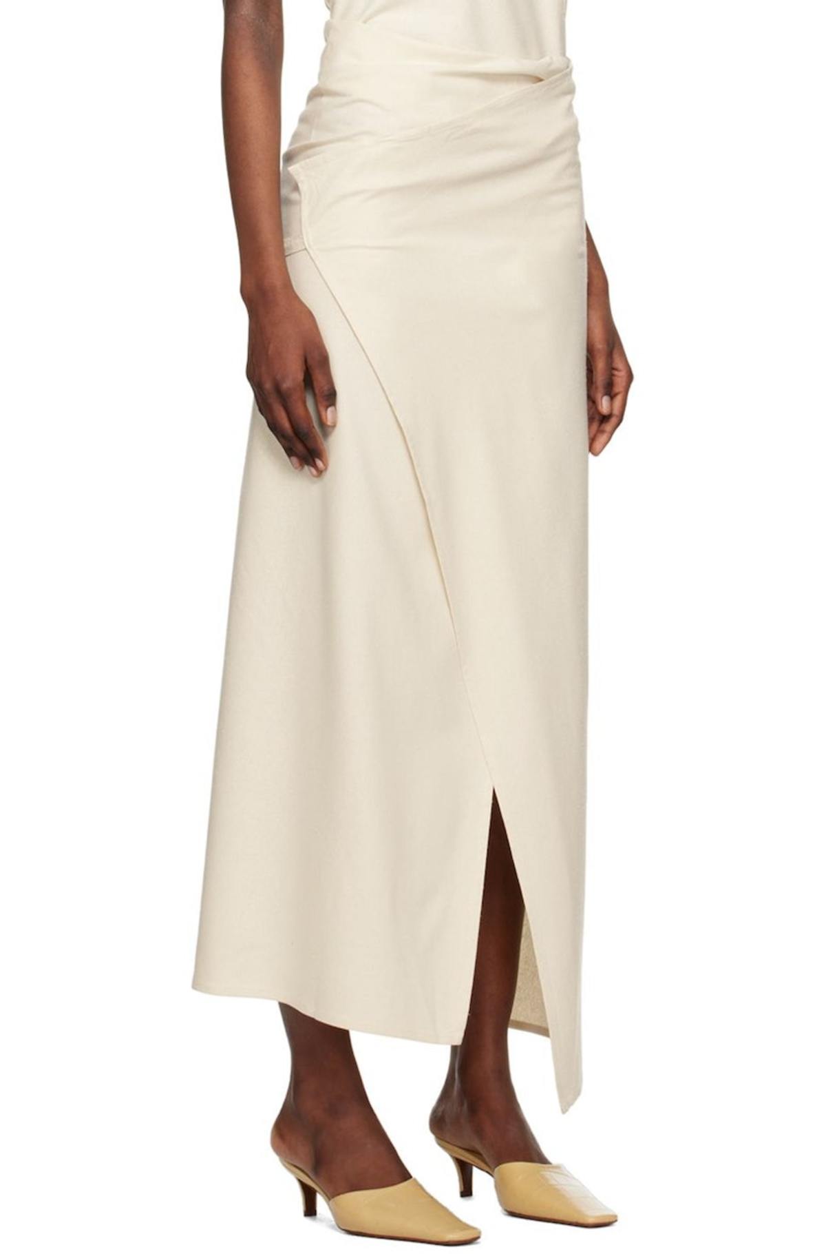 Baserange Venn Maxi Skirt - Undyed | Garmentory