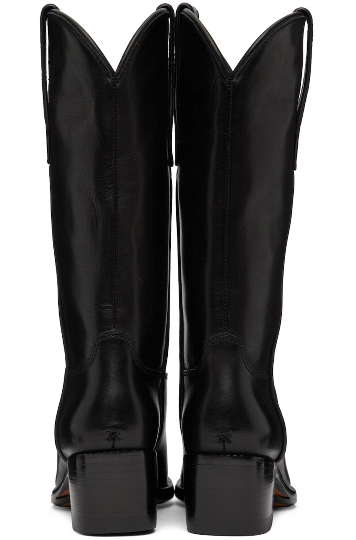 Rag & Bone RB Cowboy Boots - Black | Garmentory