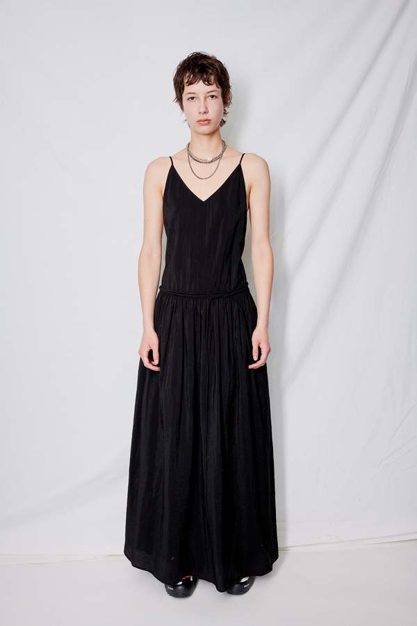 LE17SEPTEMBRE Woven Opening Dress - Black | Garmentory