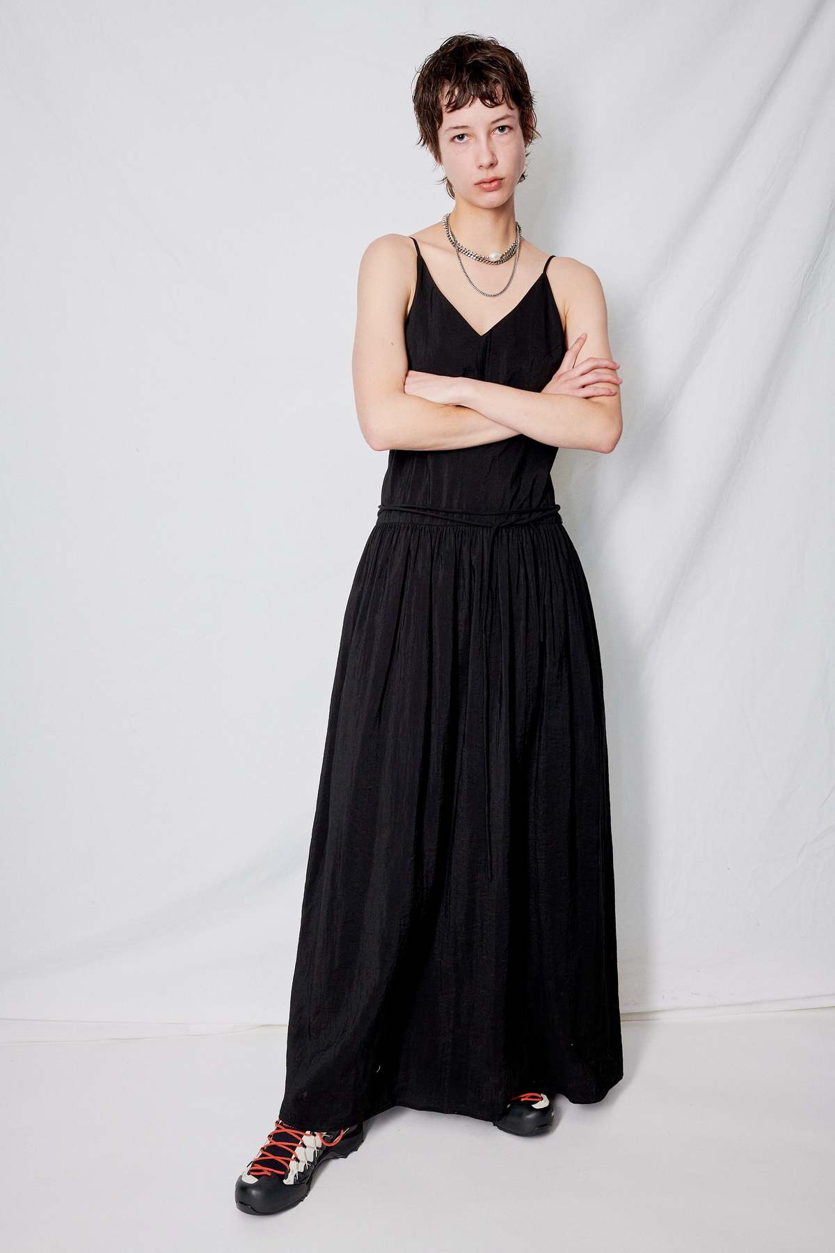 LE17SEPTEMBRE Woven Opening Dress - Black | Garmentory