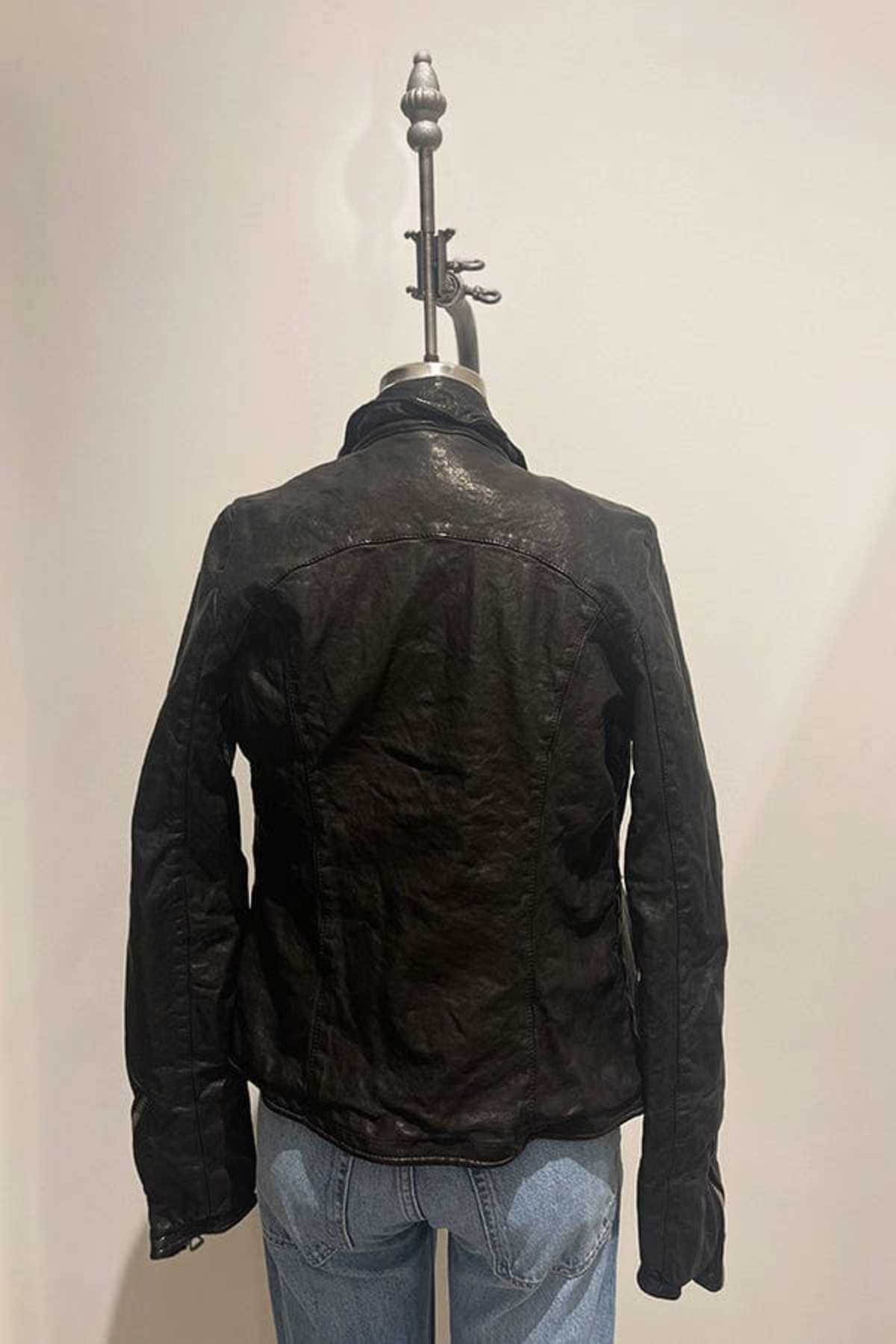 Marco Delli Taylor Leather Jacket - Black | Garmentory