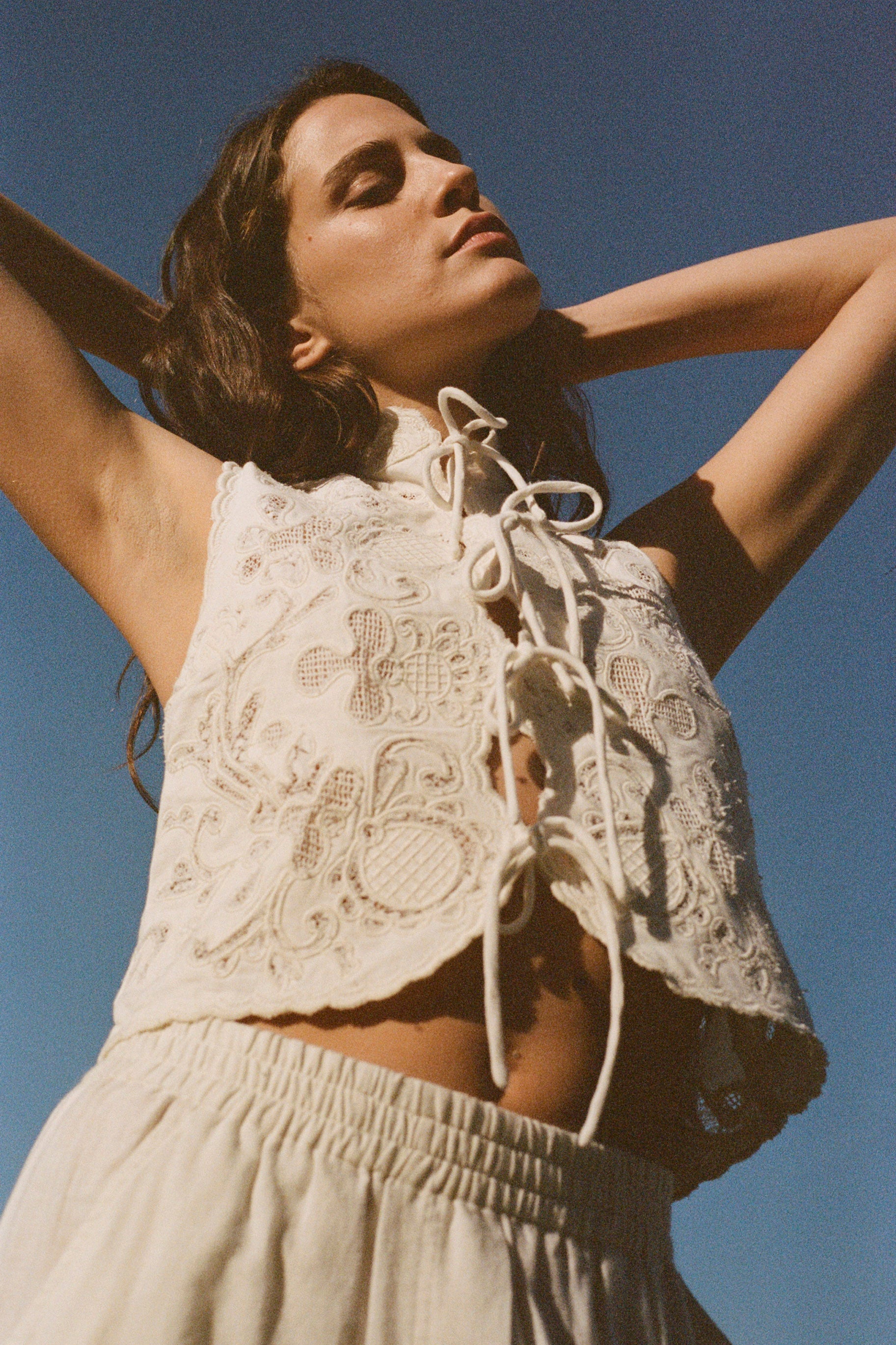 Sea NY Baylin Vest - Black/Cream | Garmentory