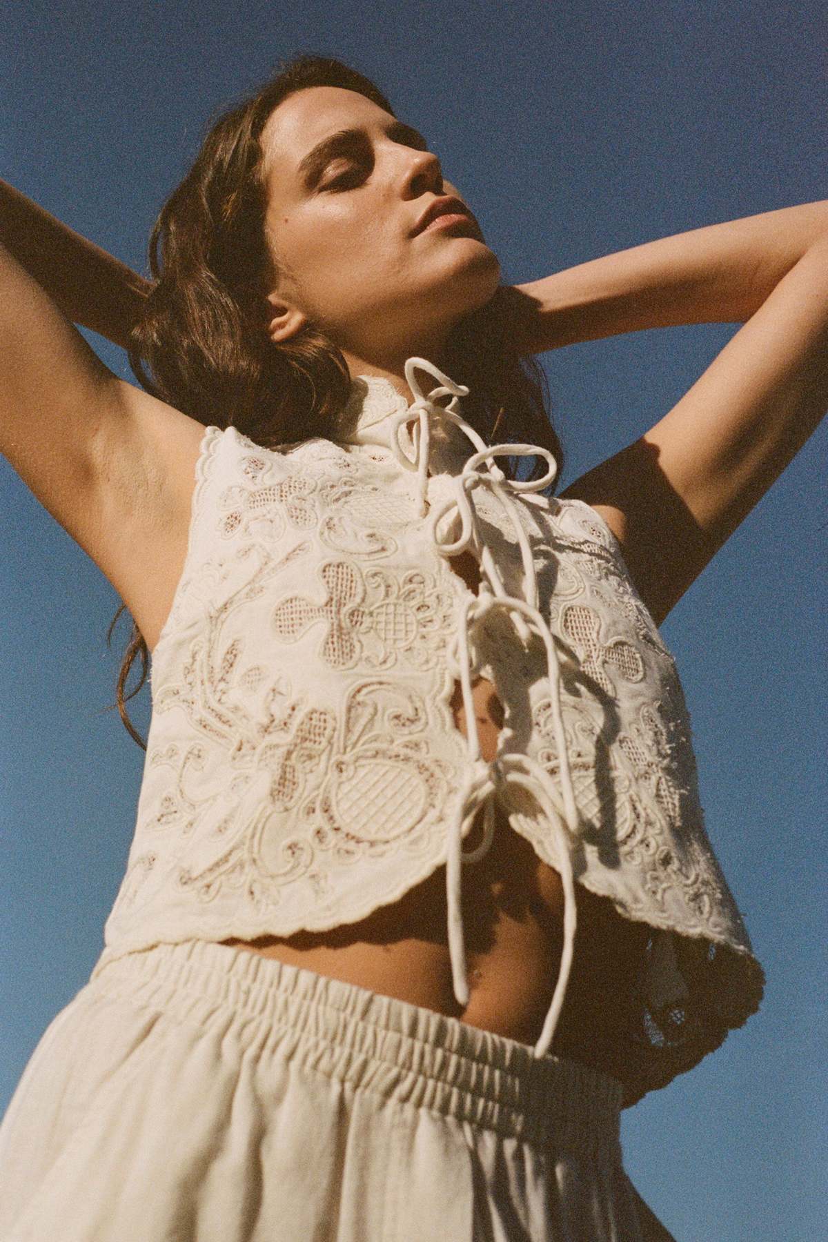 Sea NY Baylin Vest - Black/Cream | Garmentory