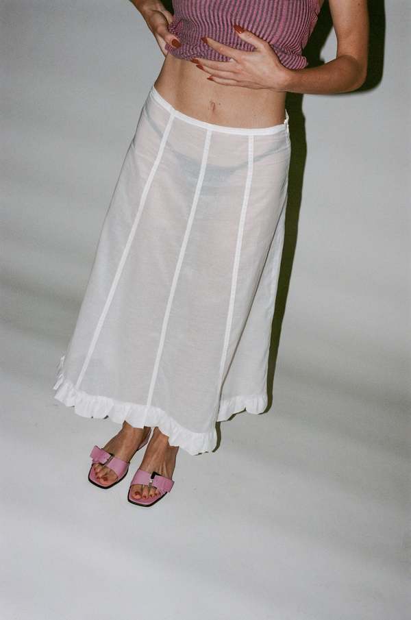 Paloma Wool Andolini Skirt - White | Garmentory