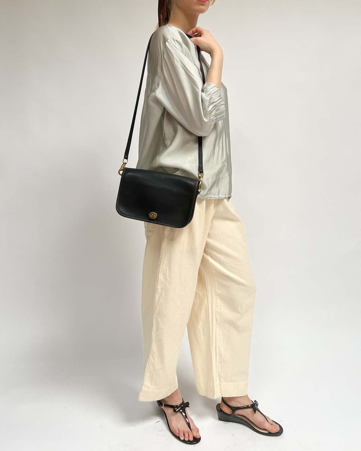 Coach Leather Crossbody - Navy | Garmentory