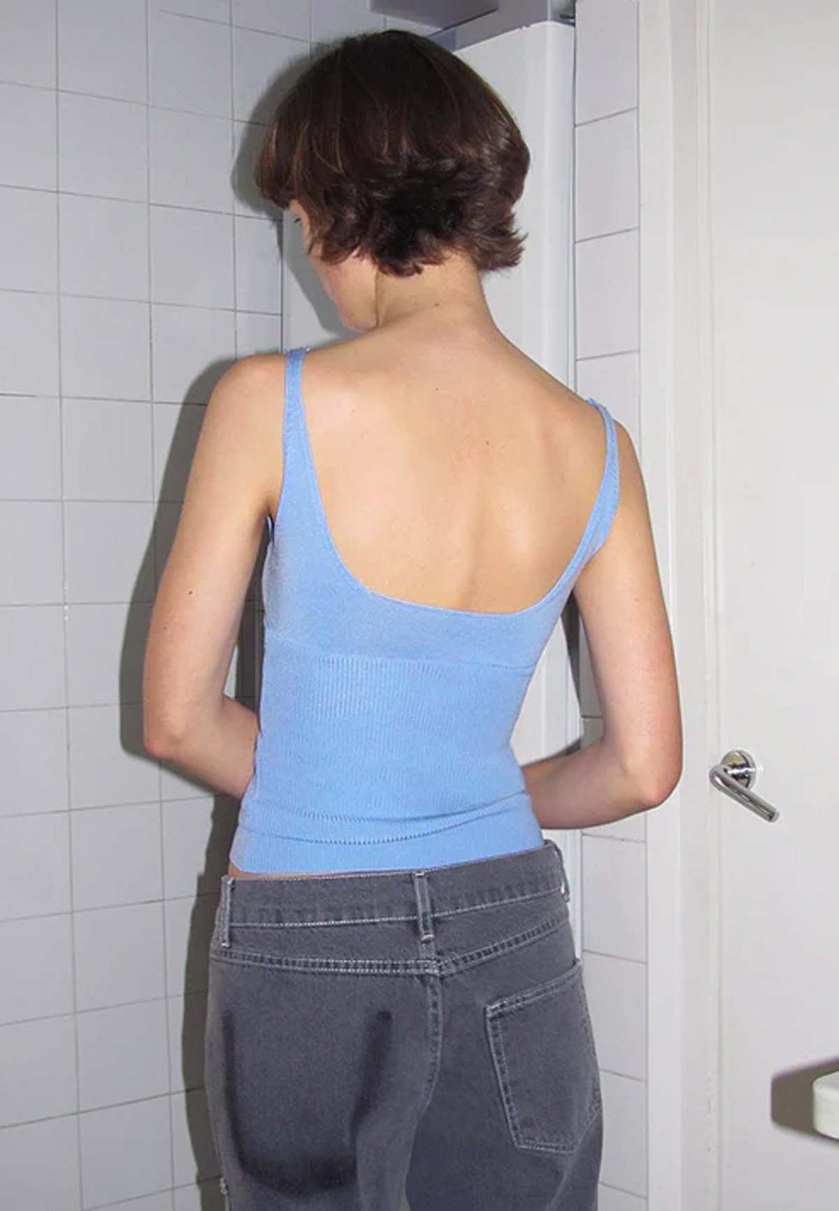 Paloma Wool Che Singlet Top - Soft Blue | Garmentory