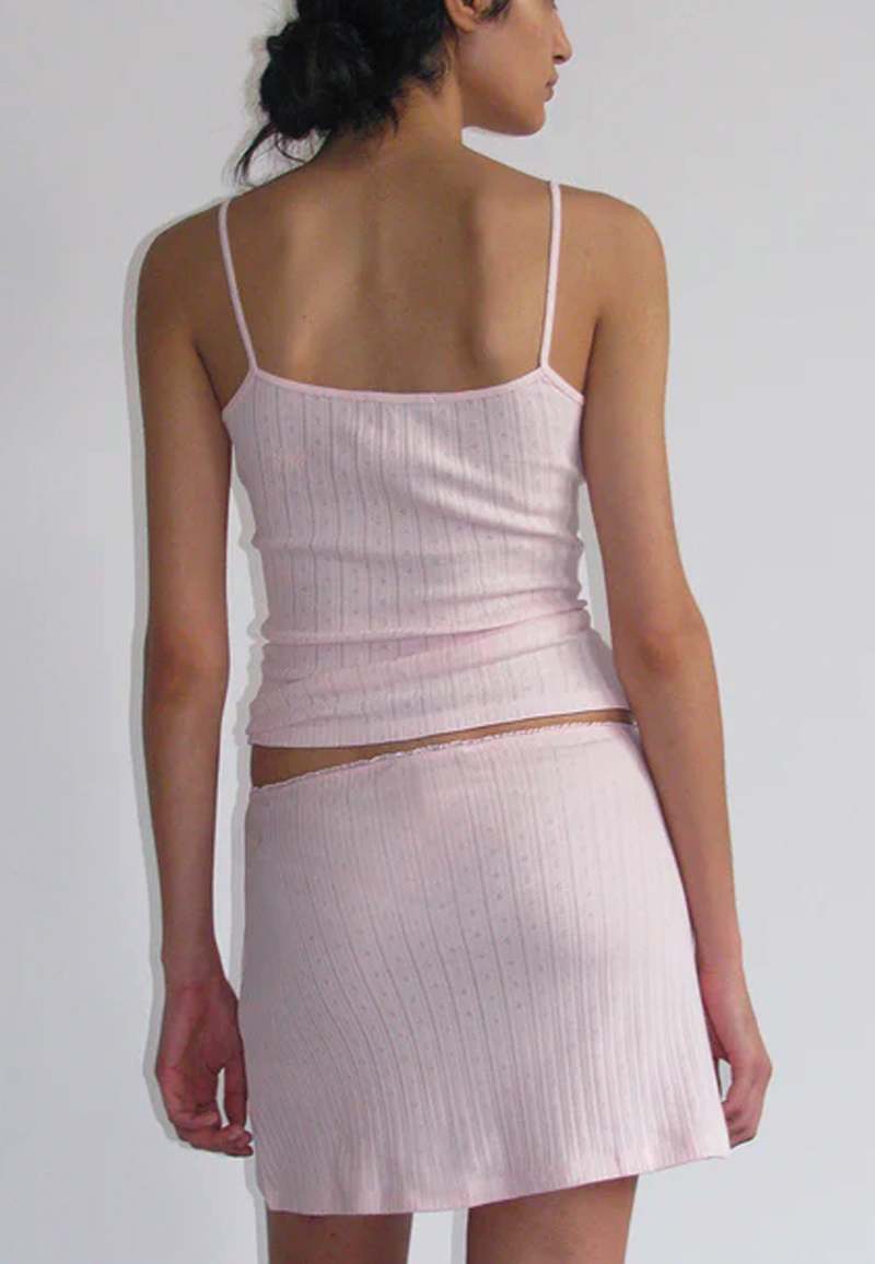 Paloma Wool Kamashi Singlet Top Pink Garmentory