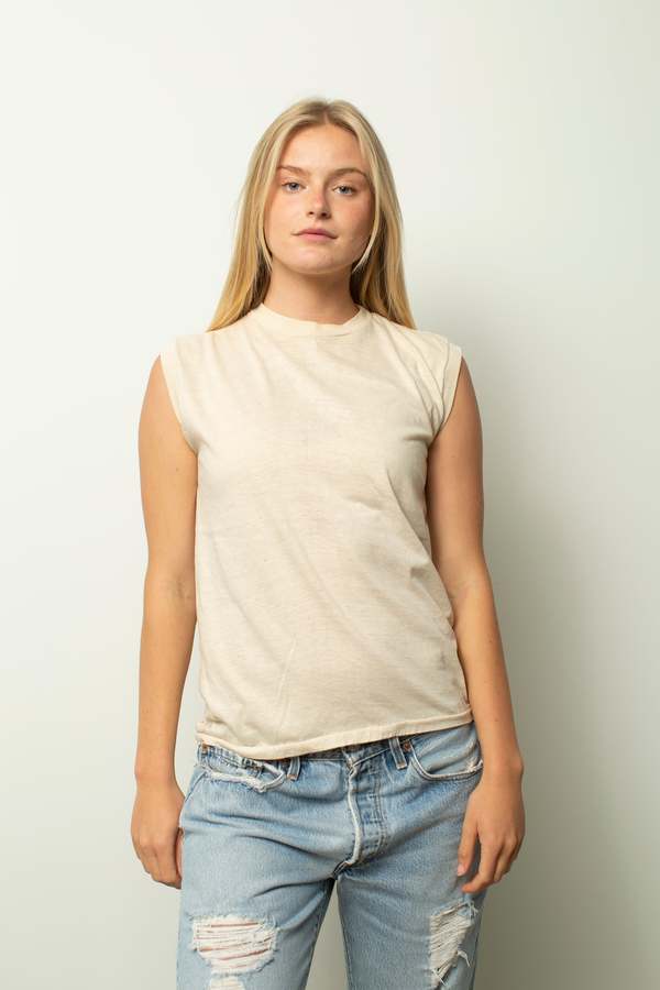 Vintage Tank - Beige | Garmentory