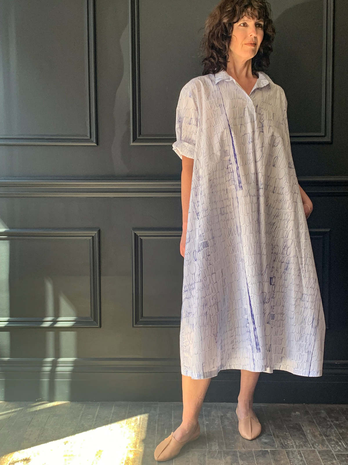 Manuelle Guibal Uba List Polo Robe - Blue | Garmentory