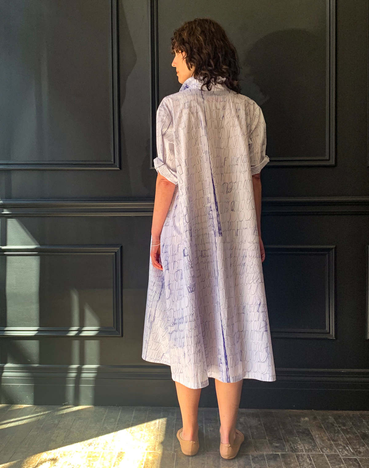 Manuelle Guibal Uba List Polo Robe - Blue | Garmentory