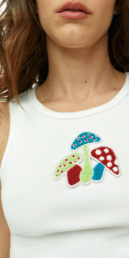 Simon Miller Waza Tank - Mushroom | Garmentory