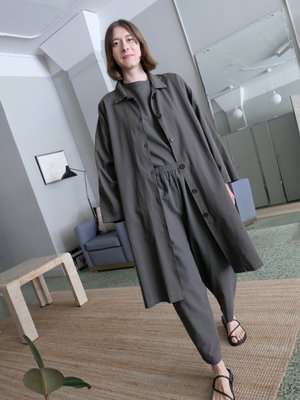 Revisited Matters CAPE DUSTER - SLATE | Garmentory