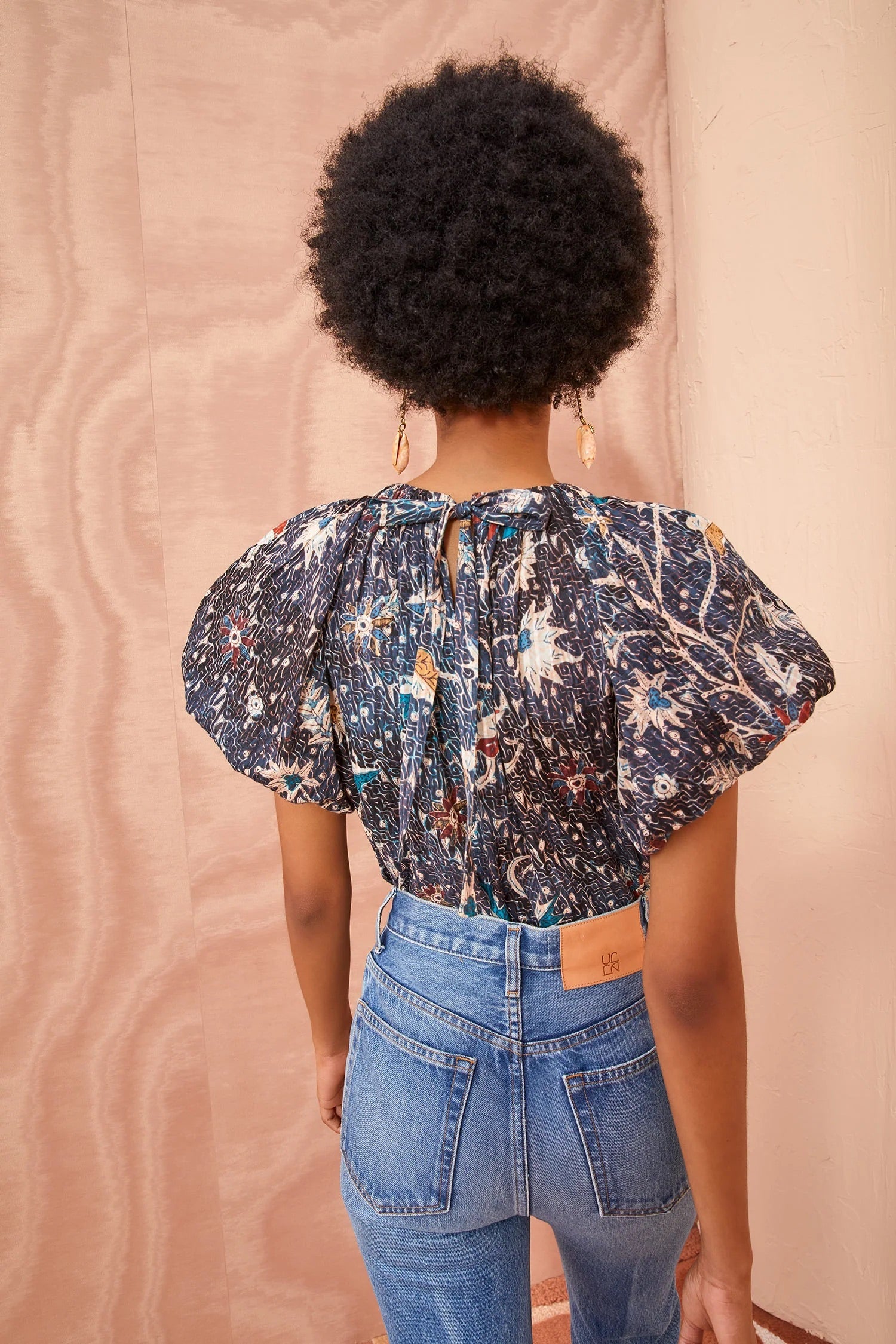 Ulla Johnson Flo Top - Jet | Garmentory