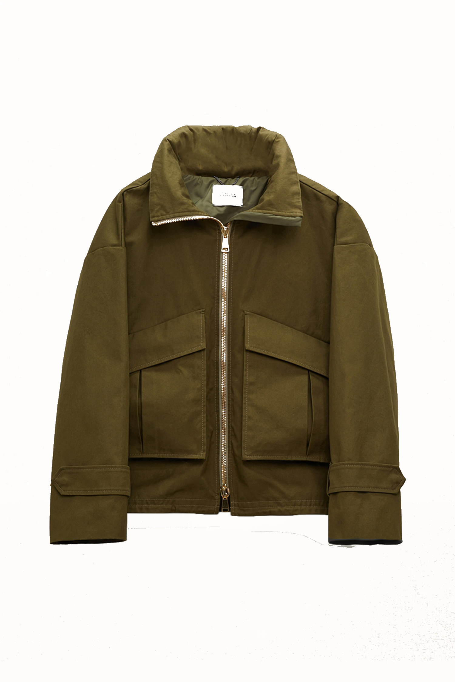 Dorothee Schumacher Adventurous Movement Jacket - Khaki | Garmentory
