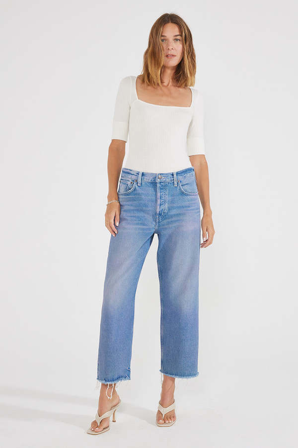 ética Altin Loose Fit Crop - Sunset Cliff | Garmentory