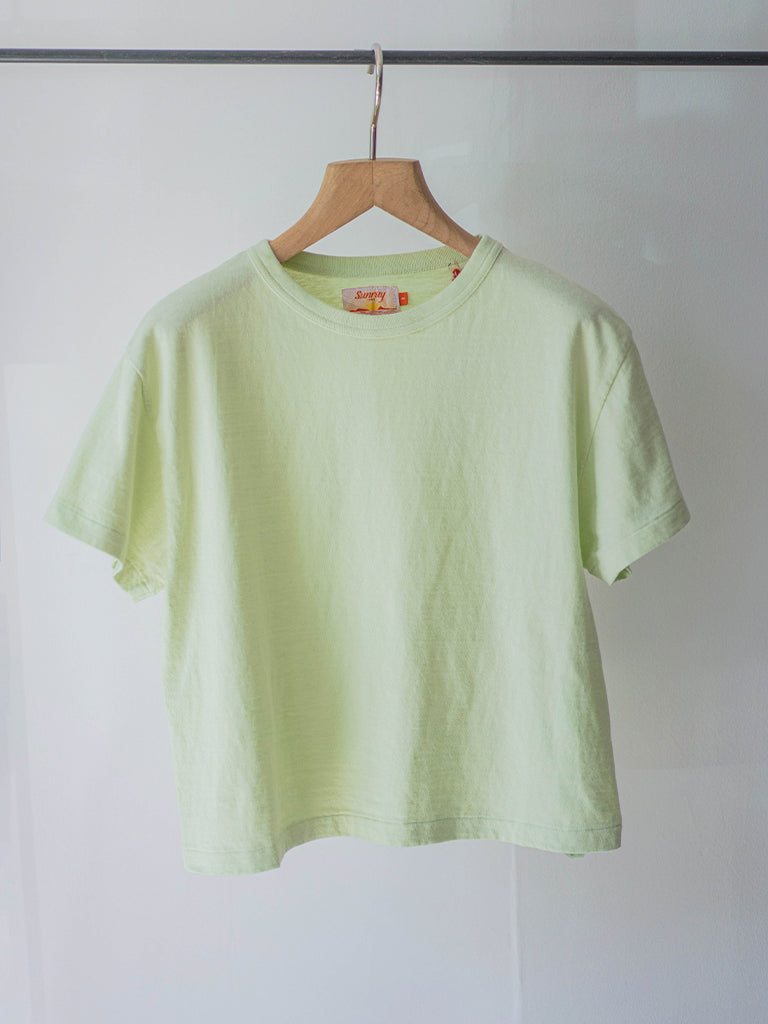 Sunray Spirit Hi'aka Cropped T-Shirt - Seacrest | Garmentory