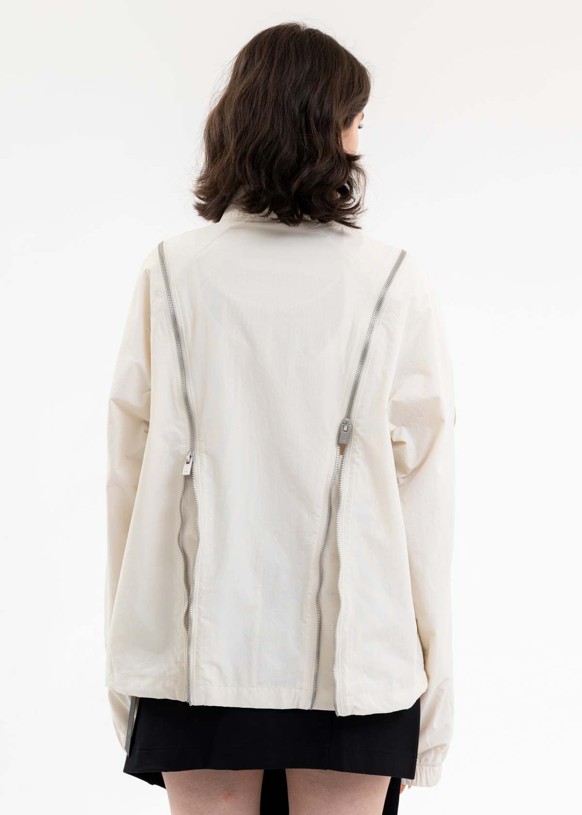 Heliot Emil STONE HAZE WINDBREAKER - Stone | Garmentory