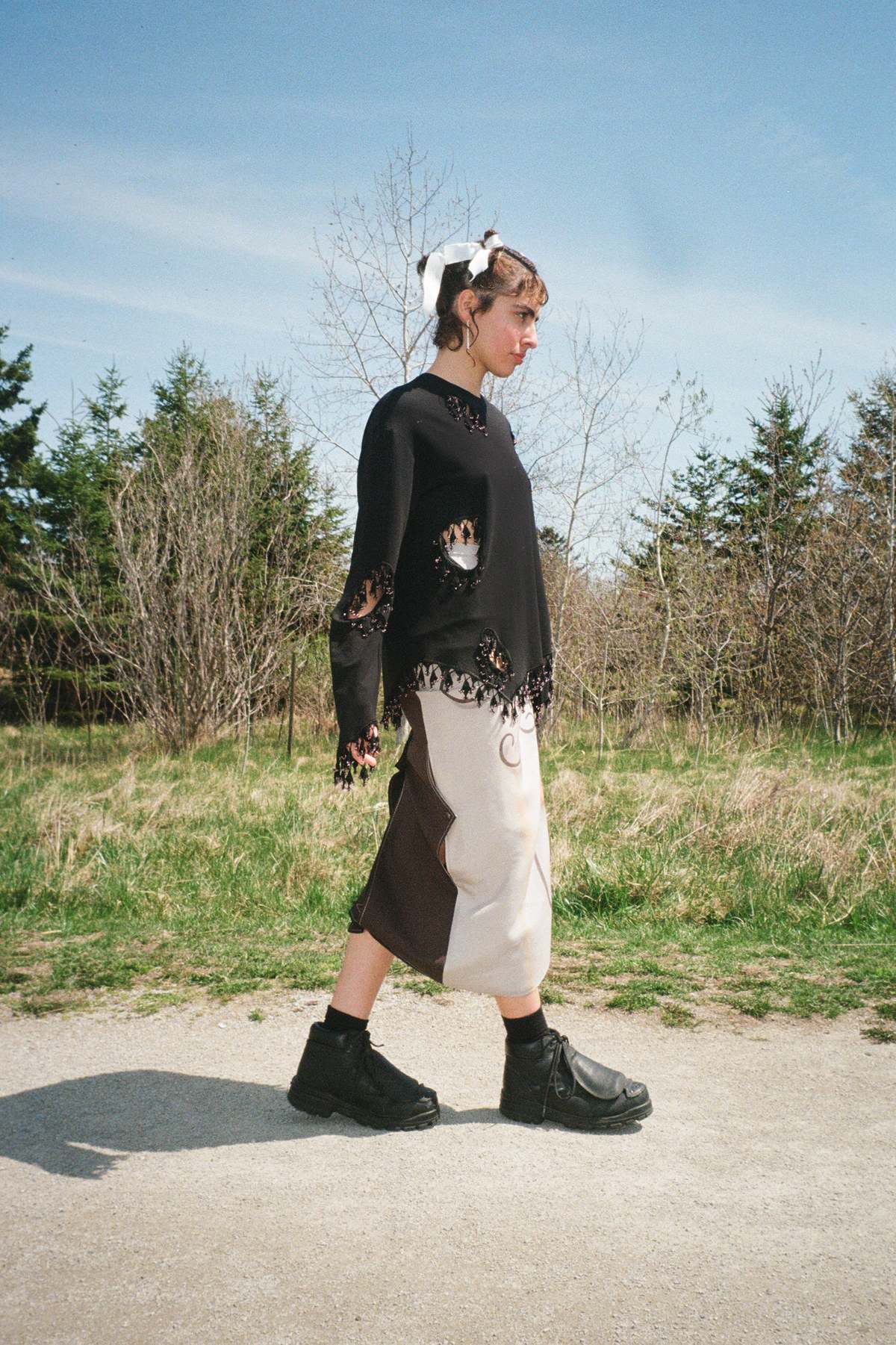 J.Kim WROUGHT-IRON FENCE SKIRT - multi | Garmentory