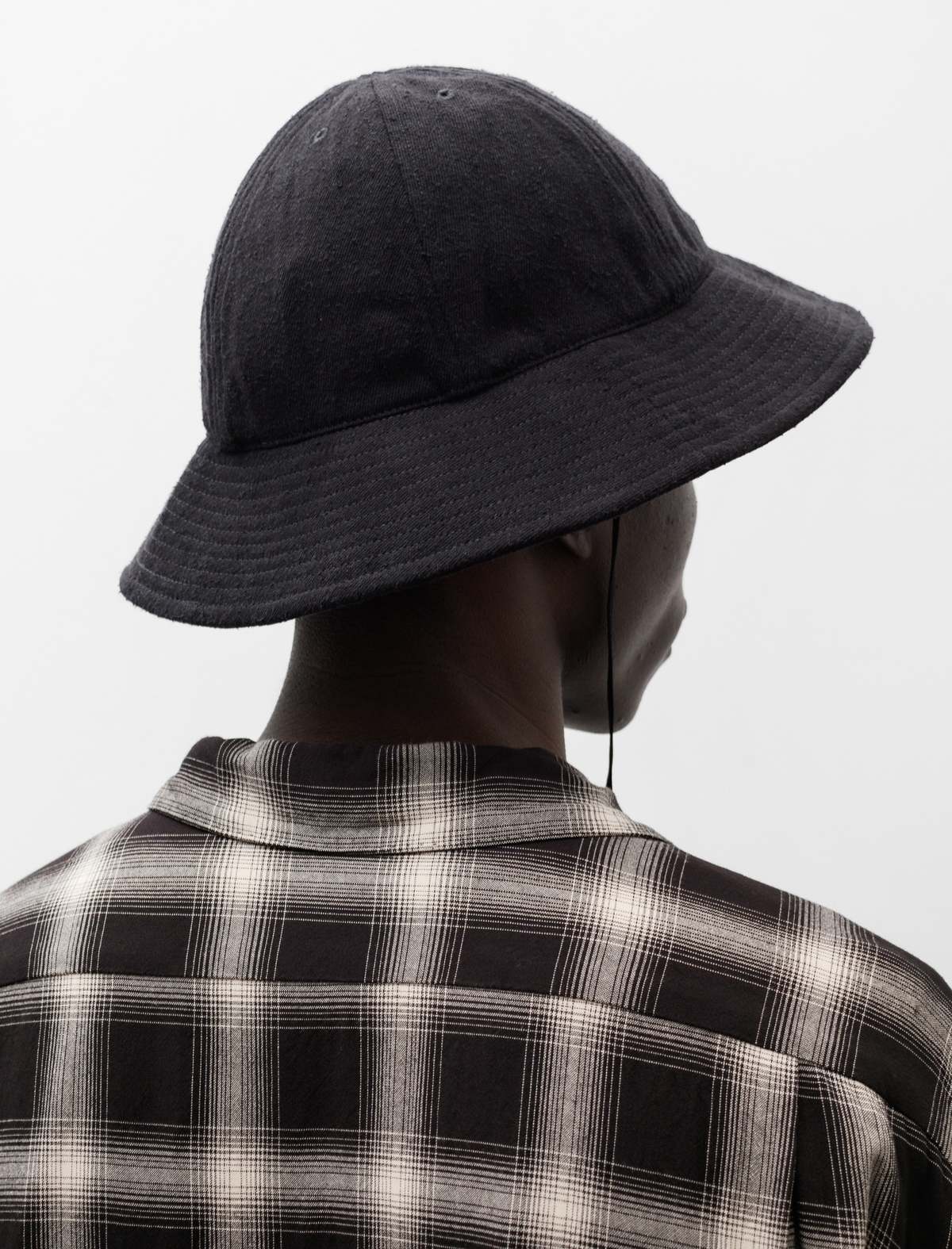Comoli Mens Silk Nep Hat - Black | Garmentory