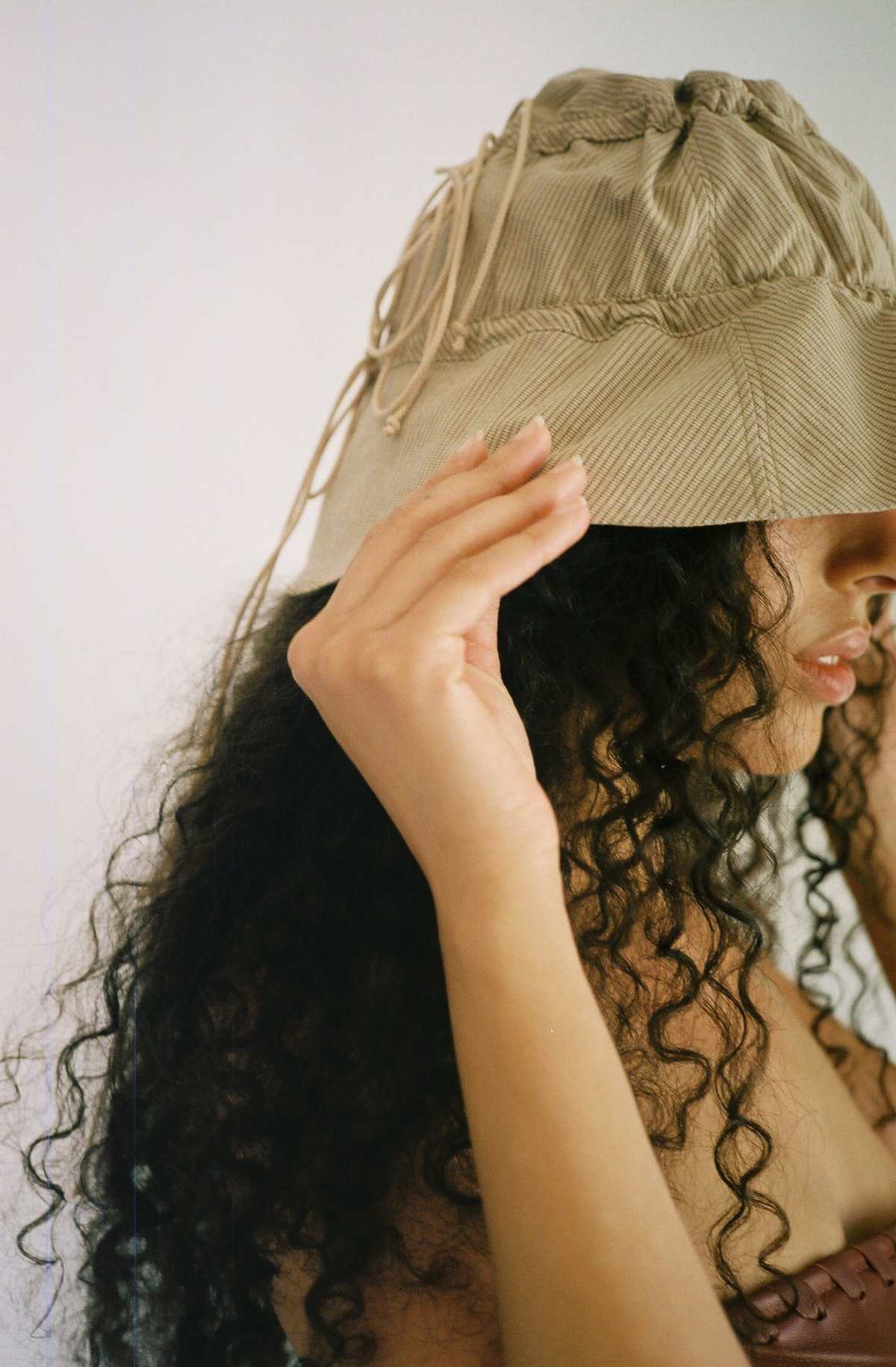 Clyde Pinstripe Moth Hat - Pink | Garmentory