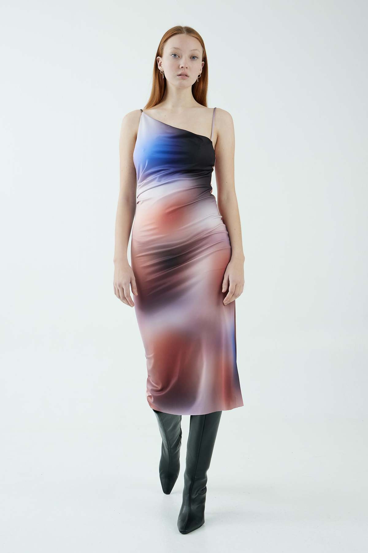 Third Form HEAT MAP SLIP DRESS - HEAT | Garmentory