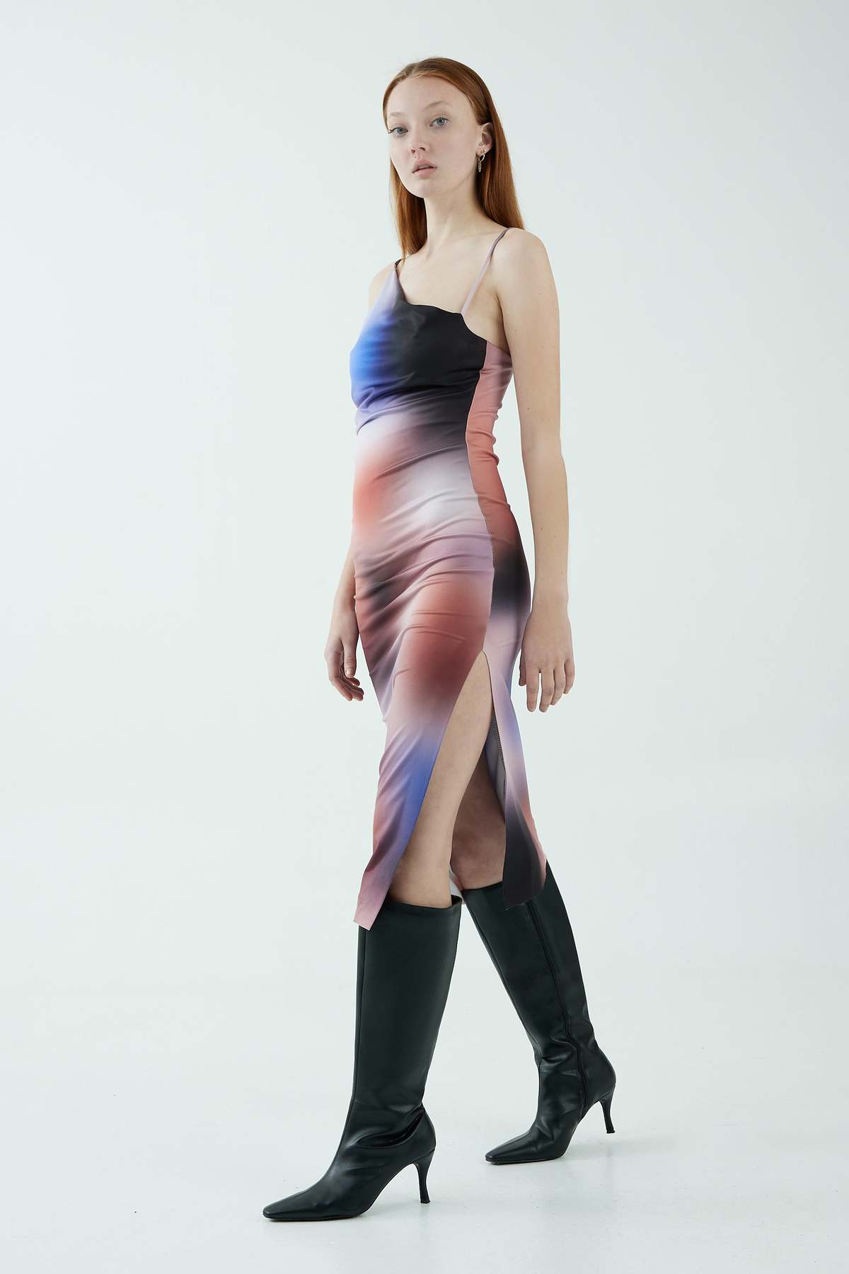 Third Form HEAT MAP SLIP DRESS - HEAT | Garmentory