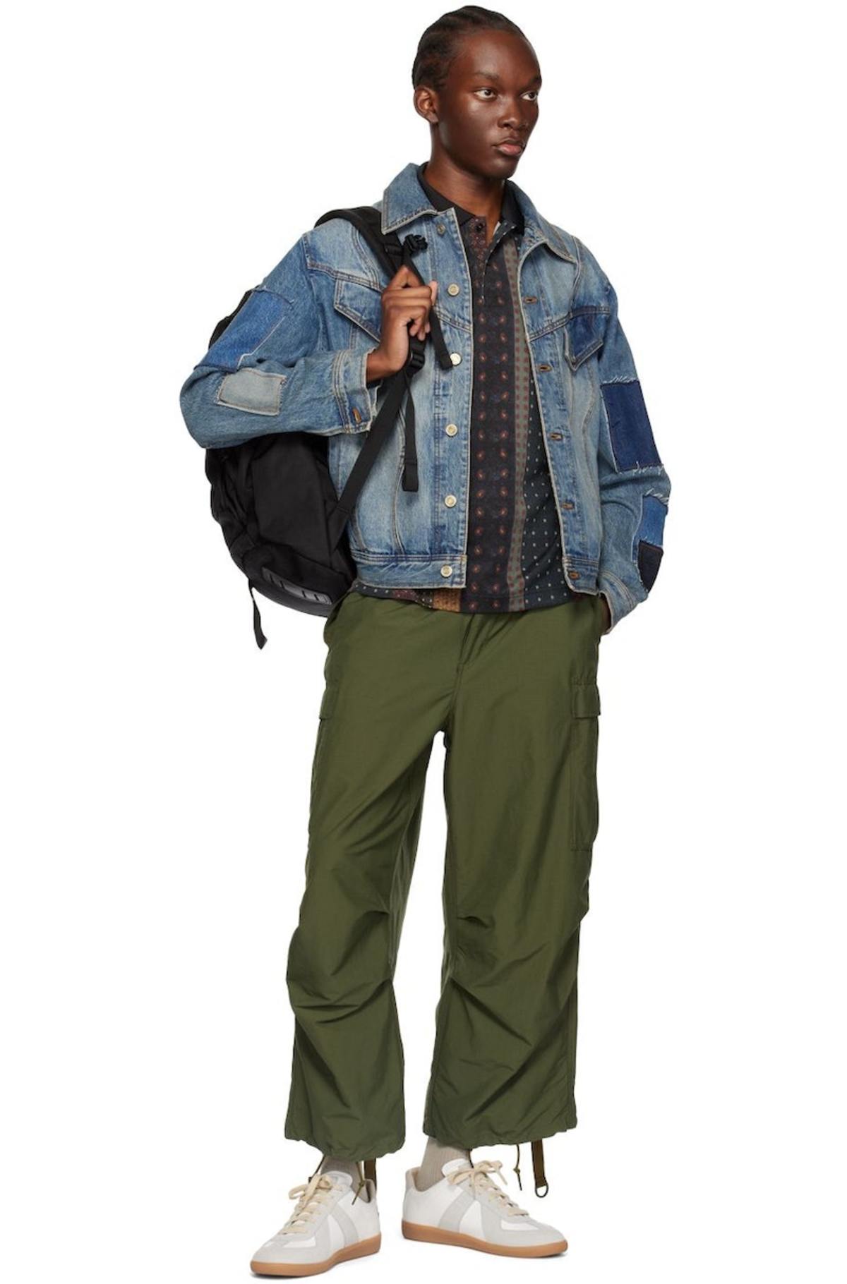 Beams Plus Two-Compartment Backpack - Black | Garmentory