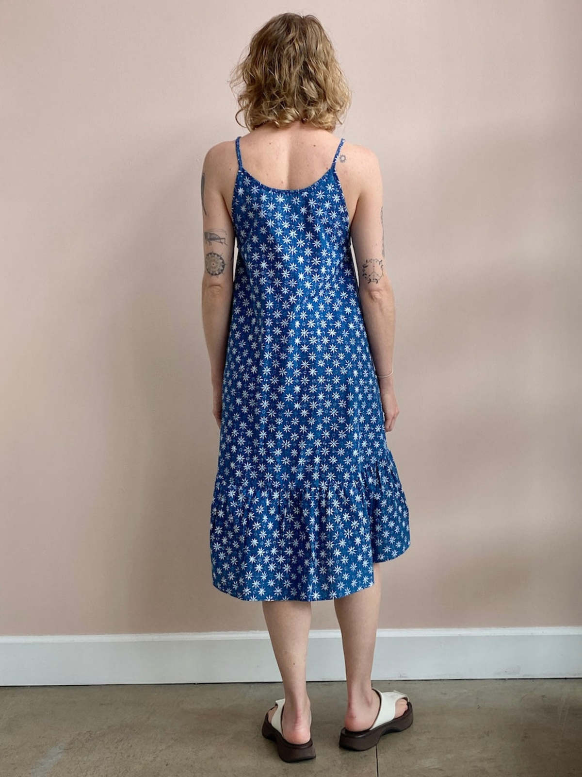 The Batik Library Batik Dress - Truntum Blue | Garmentory
