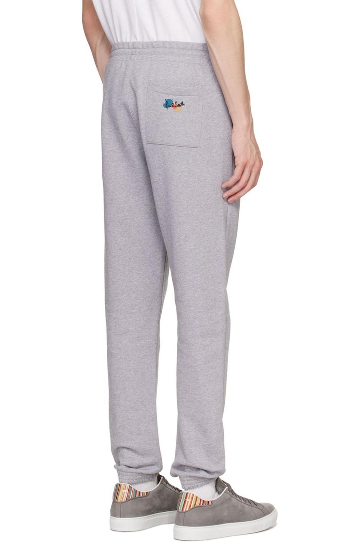 Paul Smith Gray Paint Splatter Lounge Pants | Garmentory