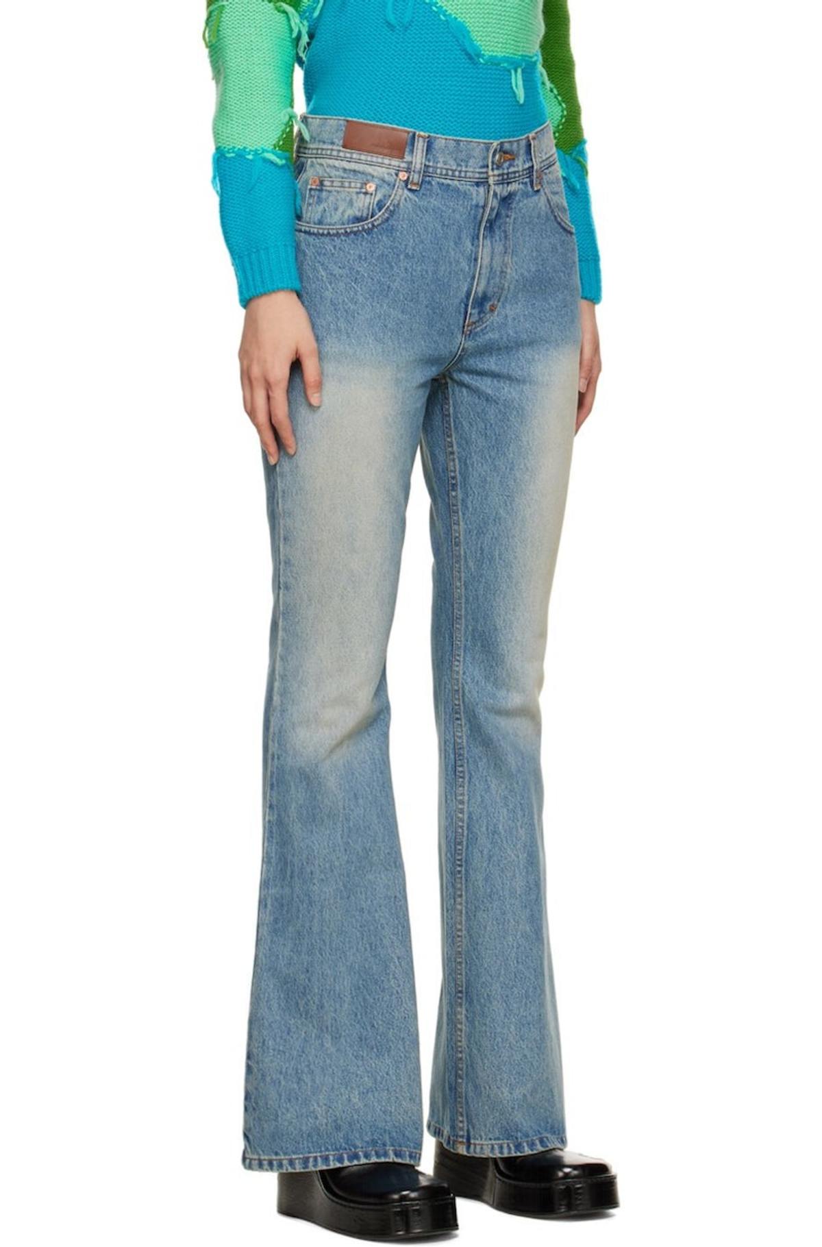 Andersson Bell Blue Flared Jeans | Garmentory